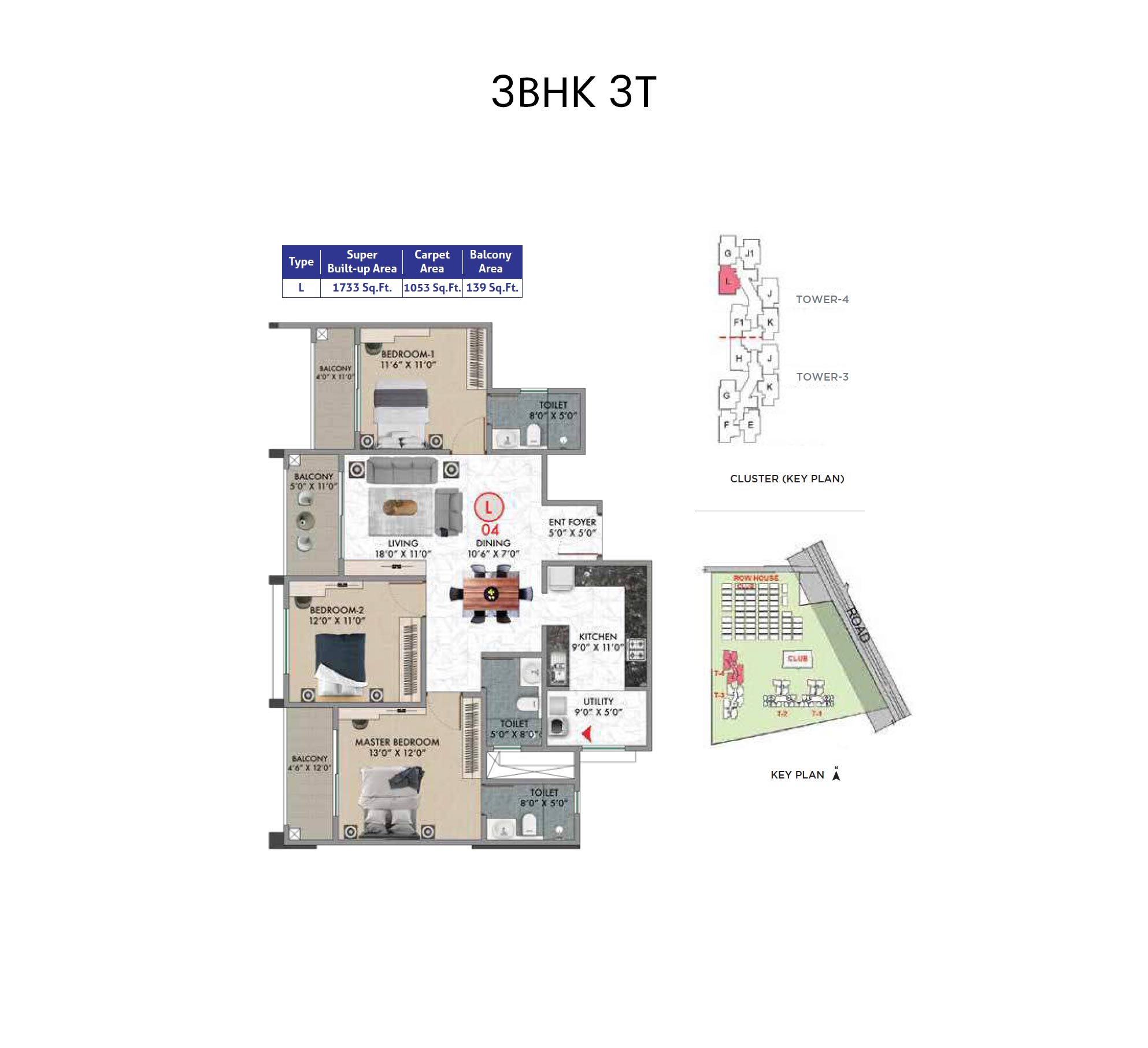 Studio to 3 BHK homes with 40+ amenities at Sattva Songbird Apartments.