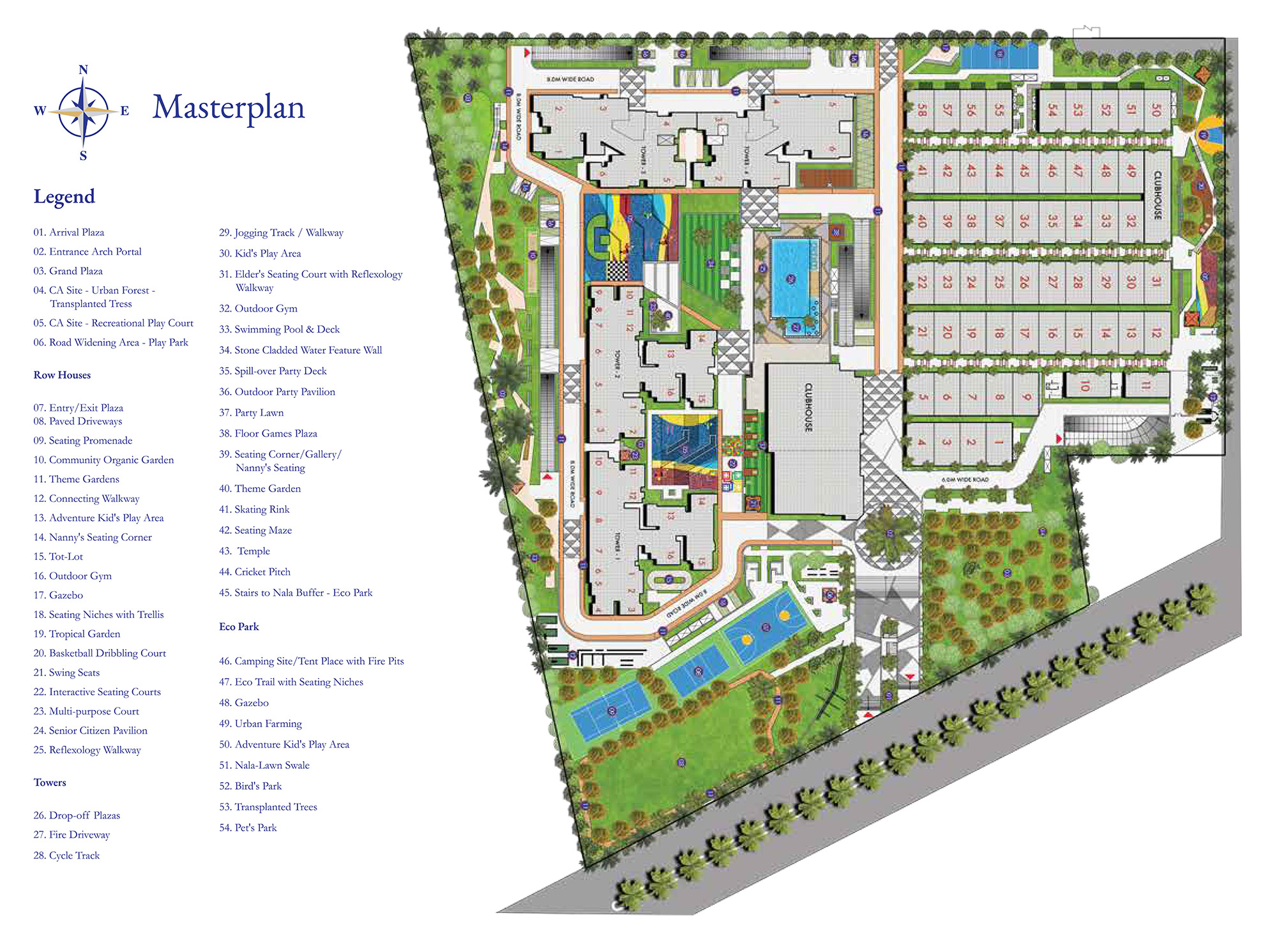 Studio to 3 BHK homes with 40+ amenities at Sattva Songbird Apartments.